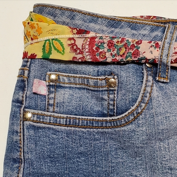 Crest | Skirts | Crest Jeans Half Demin Half Sheer Fringe Skirt Summer ...